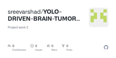 Github Sreevarshadyolo Driven Brain Tumor Detection And Segmentation