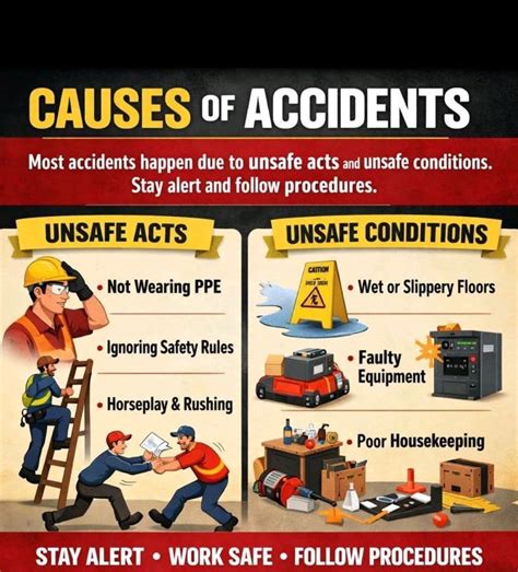 Ismail Causes Of Accidents Most Workplace Accidents Happen Due To