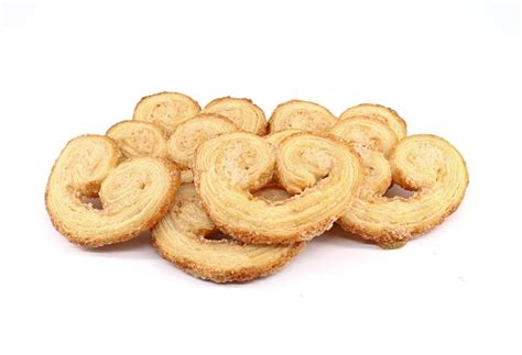 팔미어 흰색 배경에 야자 잎 모양의 프랑스 퍼프 패스트리 0명에 대한 스톡 사진 및 기타 이미지 0명 갈색 개체 그룹 Istock