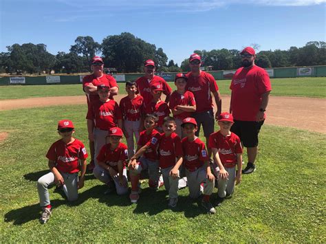 Rancho Cordova Little League Congratulations To Our National Nats On