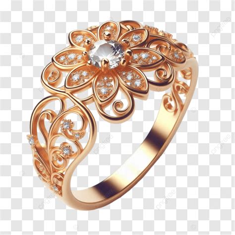 투명한 배경의 아름다운 금반지 황금 반지 아름다운 보석 반지 모양 Png 일러스트 및 이미지 에 대한 무료 다운로드 Pngtree