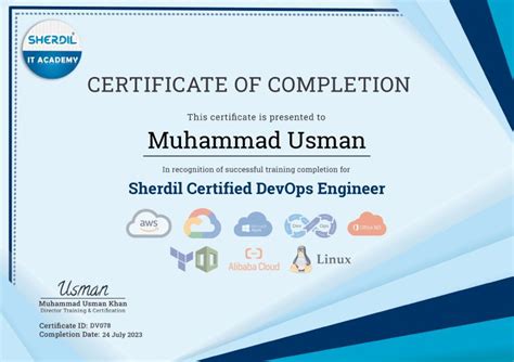 Muhammad Usman Zahoor On Linkedin 🙂 Thanks Allah Pak My Devops