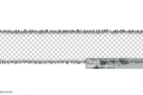 벡터의 현실적인 격리 투명 한 배경에 장식 및 커버 종이 효과 찢 어 가위에 대한 스톡 벡터 아트 및 기타 이미지 가위 가장자리 갈고리 발톱 Istock