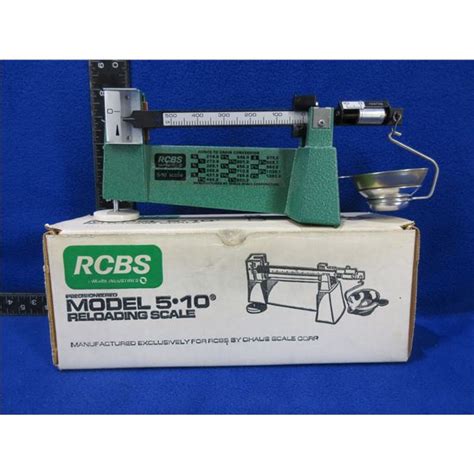 Rcbs Model 5 10 Reloading Scale In Original Box