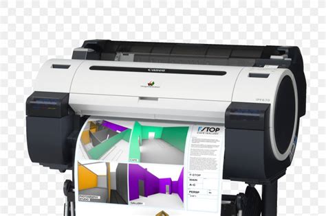 Wide Format Printer Plotter Canon ImagePROGRAF IPF670 PNG 2300x1534px Wideformat Printer