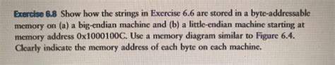 Solved Exercise 68 Show How The Strings In Exercise 66 Are