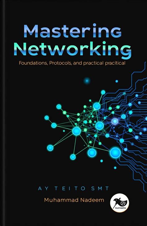 mastering networking book cover design