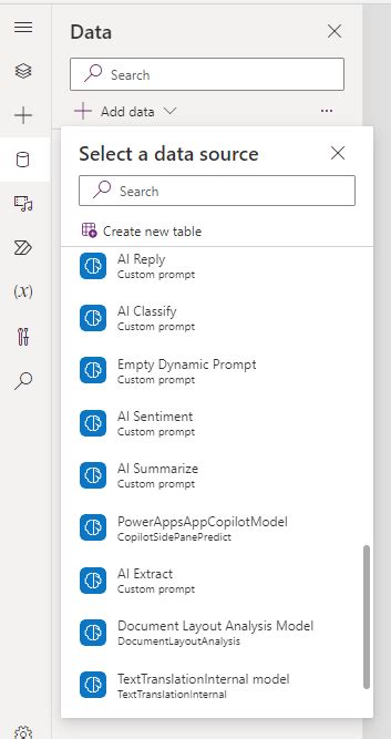 Power Apps Guide Ai Builder Where To Find The Ai Models In The Power Apps Designer Power