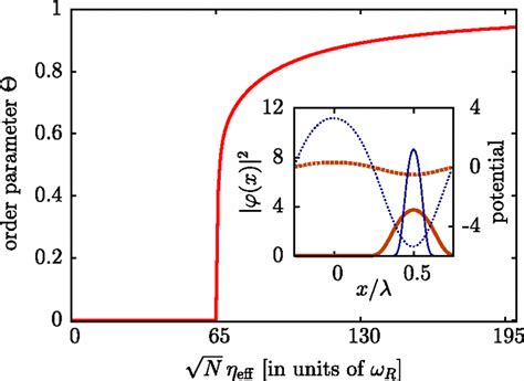 Self Organization Of A Driven Bose Einstein Condensate In A Download Scientific Diagram