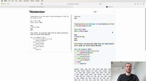 Tokenization Video Conversion Karpathyllmchallenge