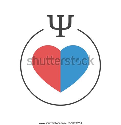 Psychology Sex Gender Psychology Logo Red Stock Vector Royalty Free 256894264 Shutterstock