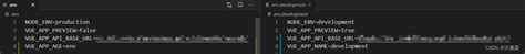 Vue中env文件配置环境变量vue 中envproduction Csdn博客