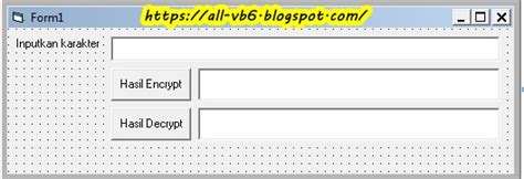 Cara Membuat Encrypt Dan Decrypt Menggunakan Vb6 Kumpulan Source Code