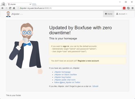 Get Started With Cloudcaptain And Jhipster Get Started Cloudcaptain • Immutable Infrastructure