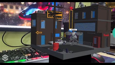 Fictional Characters Display In Ar Unity Engine Vuforia Techxr Cube Youtube