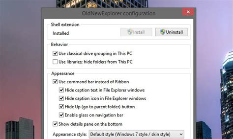OldNewExplorer Customises Windows Explorer To Be More Like Windows 7 Lifehacker Australia