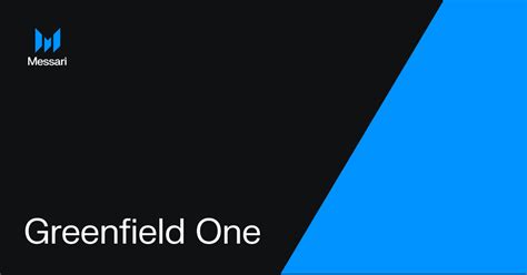 Greenfield One Price Research News And Fundraising Messari