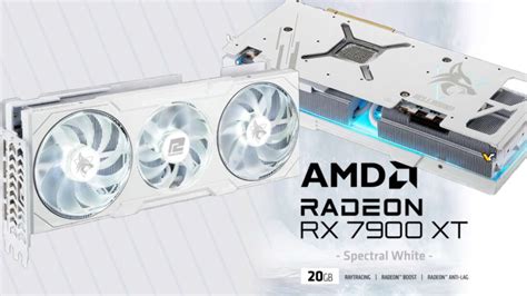 شاهکار در طراحی: PowerColor RX 7900 XT Hellhound Spectral White معرفی ...
