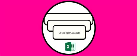 Cómo crear listas desplegables dependientes Excel 2019 y Excel 2016