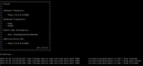 Aca Py Agent V060 Cant Run Agent On Localhost · Issue 1279