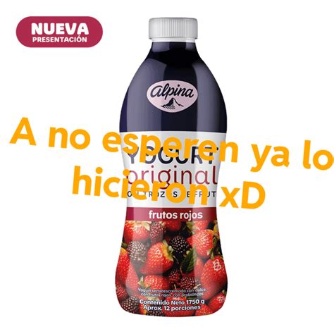 Tengo Un Problema Con El Diseño Del Yogur Alpina Rcolombia