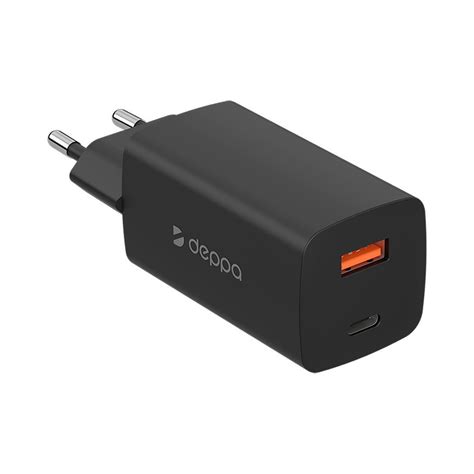 Сетевое зарядное устройство Deppa 11435 Oz 65 Вт Usb 2 0 Type A Usb Type C Quick Charge 3 0