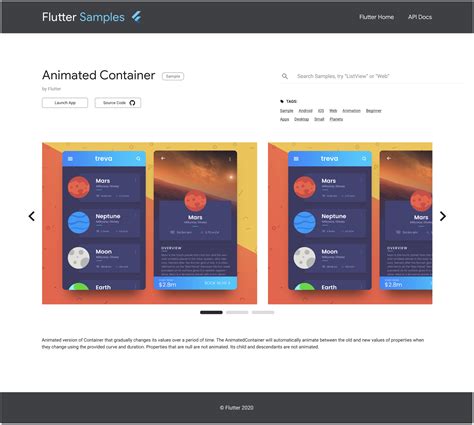 Visual Sample Index Add Carousel Issue Flutter Samples GitHub