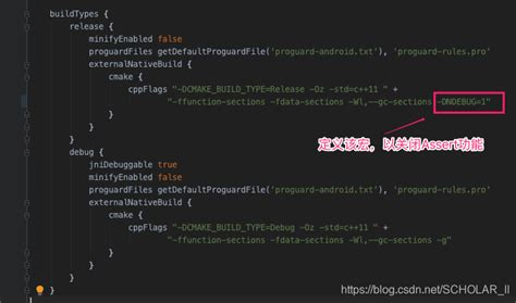 正确使用ndebug宏——release包如何关闭assert（androidios） Csdn博客