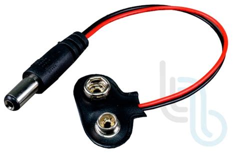 Plug Con Broche Para Bateria De 9v Para Arduino Uno