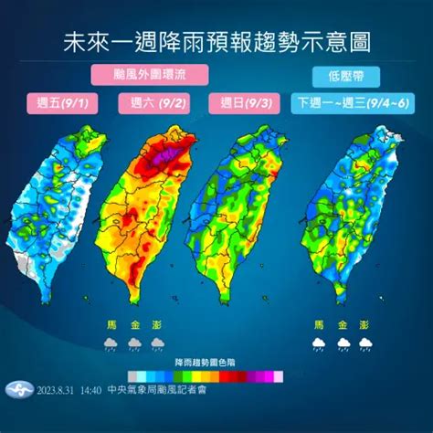 海葵恐成「西北颱」重創台灣！暴風圈估籠罩台中以北 週末雨狂轟 天氣速報 生活 Nownews今日新聞
