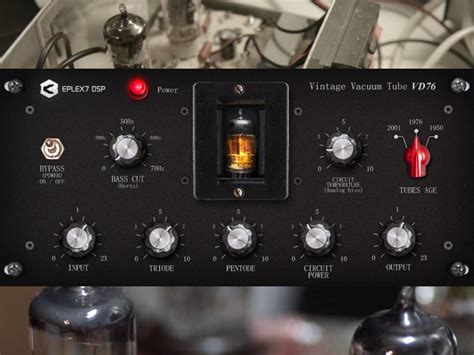 Eplex7 Dsp Releases Vd76 Vintage Vacuum Tube Stage Emulator Audioxpress