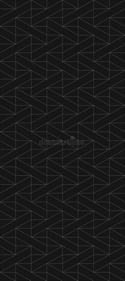 Elegant Geometric Seamless Pattern Stylish Triangular Grid Texture