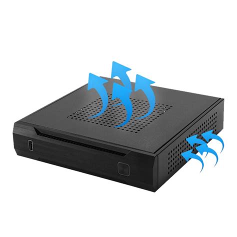 Thin Itx Mini Case Htpc Home Theater Horizontal It Vicedeal
