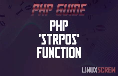 Php Strpos Function Check If A String Contains Another String