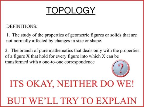 PPT TOPOLOGY PowerPoint Presentation Free Download ID