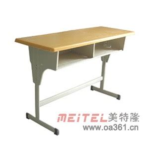 双人课桌 上海美特隆办公家具