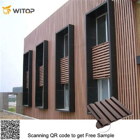 Exterior Wall Covering Plastic Cladding Panels Pvc Exterior Wpc Cladding Material Wall