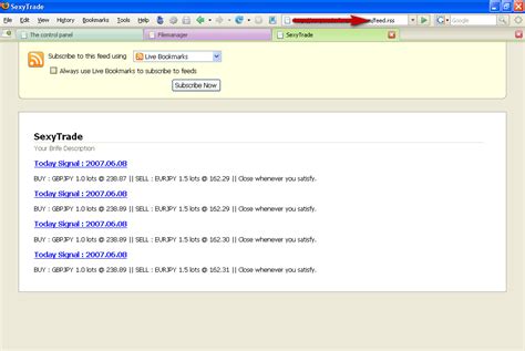 sending trade signal via rss feed mql4 articles