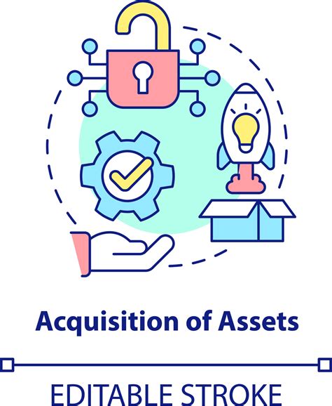 Acquisition Of Assets Concept Icon Access To New Technologies Motive For Merger Abstract Idea