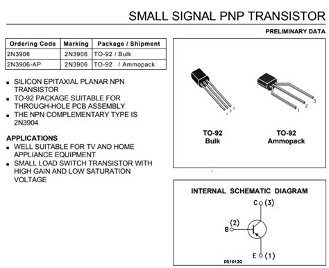 C1015 Transistor Datasheet Overview Specifications And Comparisons