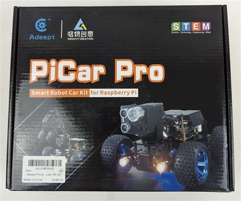 Picar Pro Smart Robot Car 2 In 1 Kit W 4 Dof Robotic Arm Adr019 For Raspberry Pi Ebay