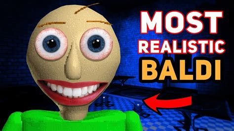 MOST REALISTIC VERSION OF BALDI YET Baldis Basics In Education And Learning Unreal Engine