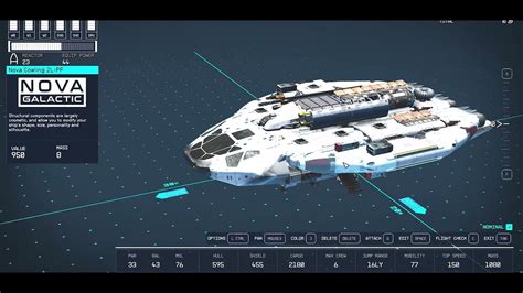 Starfield Best Cockpit Nova Cabot C3 Bridge Youtube