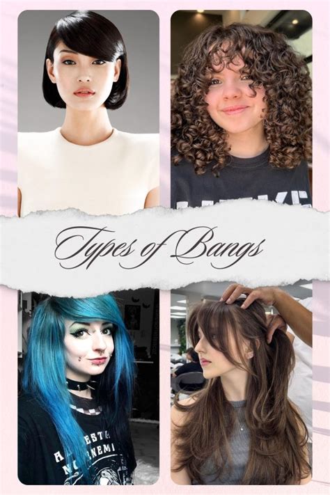 Different Type Of Bangs Unique Types Of BangsTop Beauty Magazines