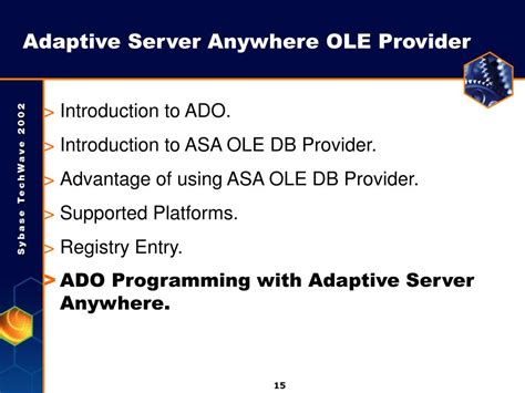 Ppt M415 Using Adaptive Server Anywhere And Ultralite With Visual Basic Powerpoint