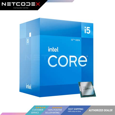 Netcodex Ph Intel Core I5 12400 Lga 1700 Alder Lake 6 Cores 12 Threads 2 5ghz 4 4ghz Turbo 18mb
