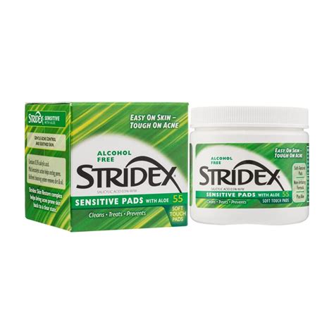 Stridex Sensitive With Aloe Pads 55 Pads At Nice One Ksa