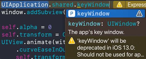 Keywindow Will Be Deprecated In Ios 13解法 海螺 Medium