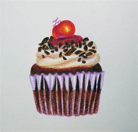 체리 초코 컵케이크