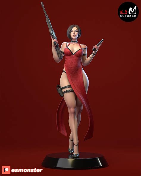 Ada Wong Figure Resident Evil Collectible Statue Normal NSFW Nude Versions Etsy
